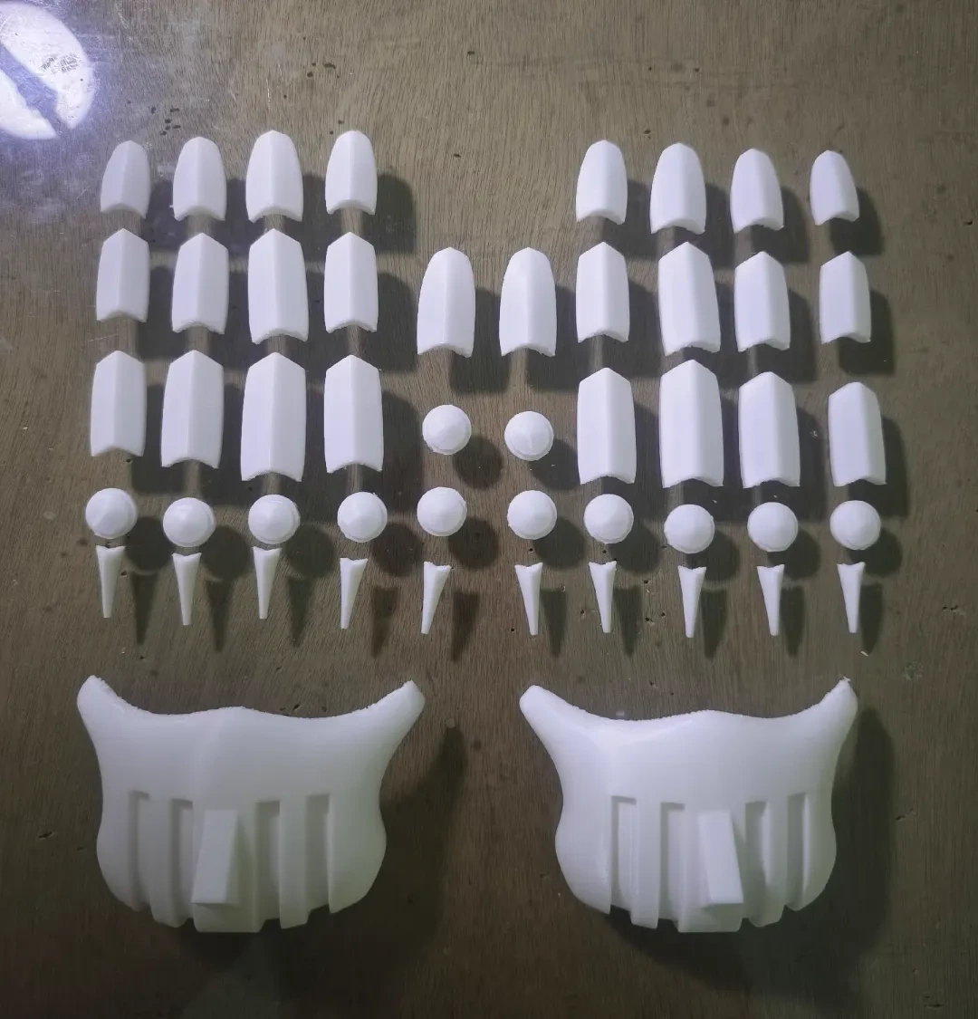 Flame Dragon Armor - Kai1 Series Universal Gauntlets by 铠甲勇士 - MakerWorld