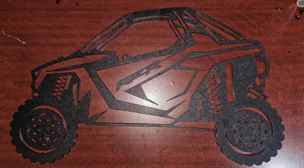 Polaris RZR silhouette by Ernest0GallardoZ - MakerWorld