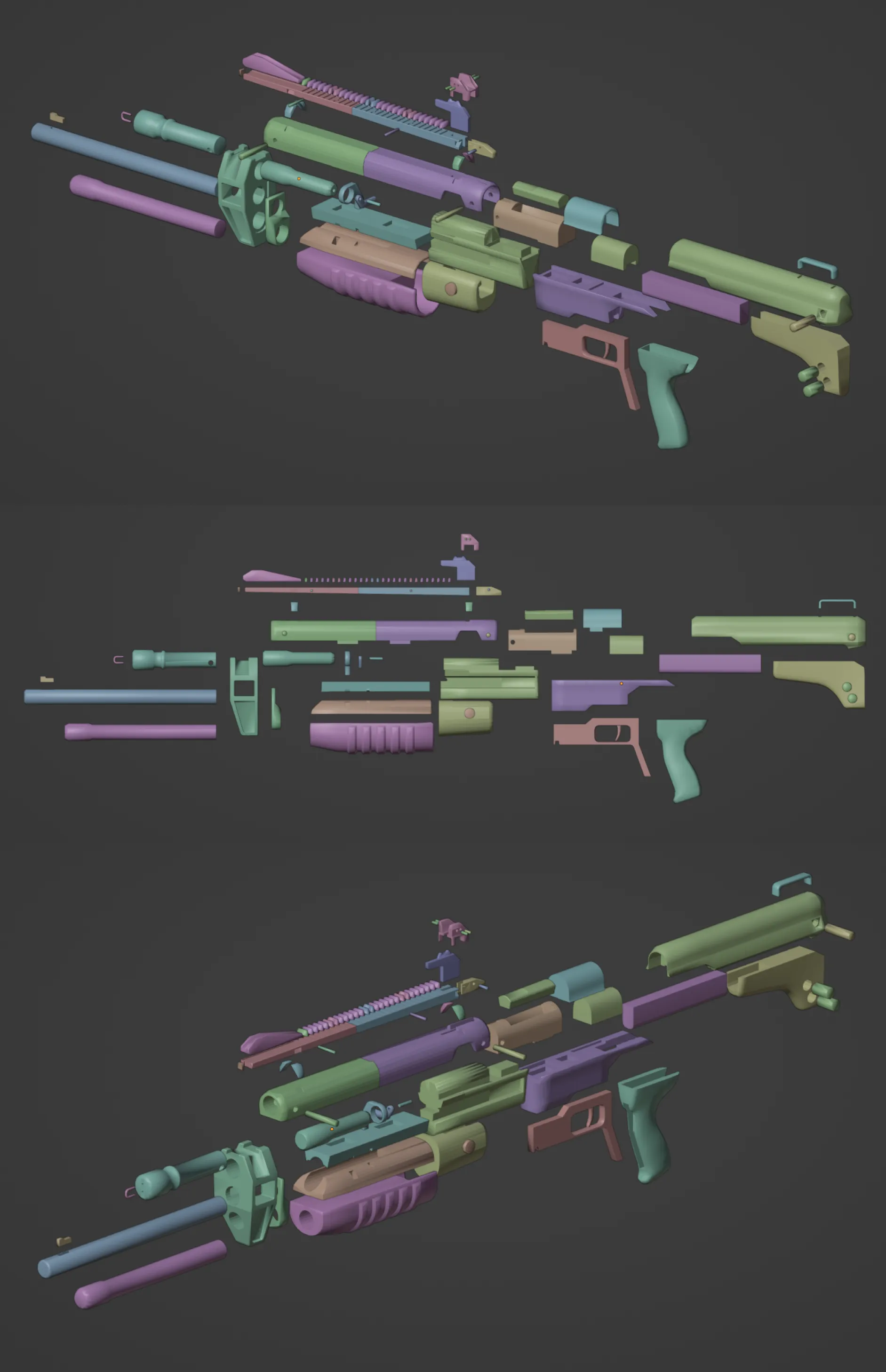 Halo: Reach M45E Tactical Shotgun UNSC Weapon by Chase Curtis ...