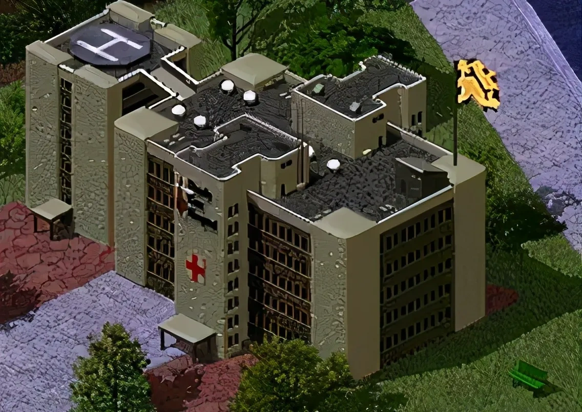 Classic Game Red Neutral Country All Buildings 3D Printed Model 13 ...