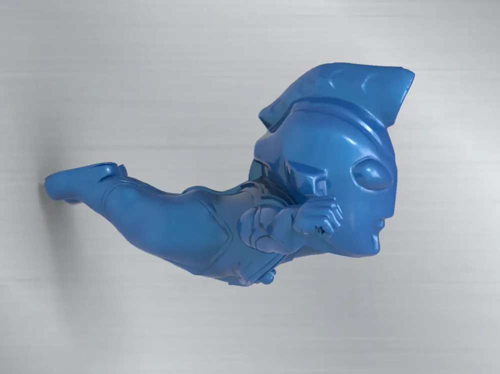 Flying Ultraman Zetta by Nomo - MakerWorld