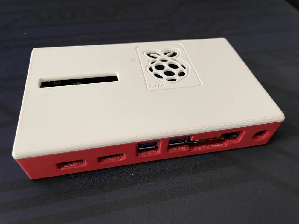 Raspberry Pi CM4 PoE Board Case Remixed by h4llow3En - MakerWorld