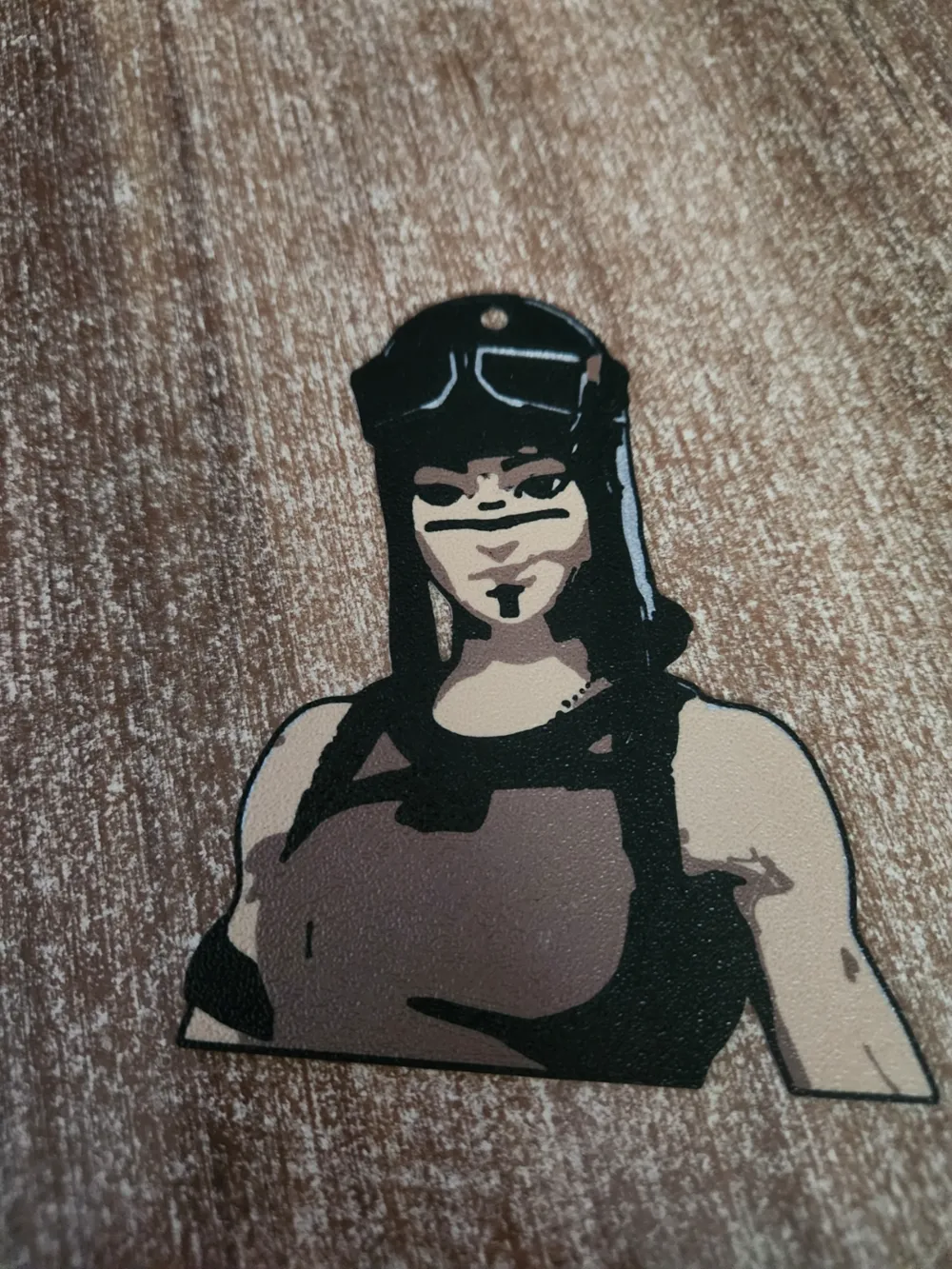 Fortnite Renegade Raider Keychain by CalipitterMakerWorld: Download ...