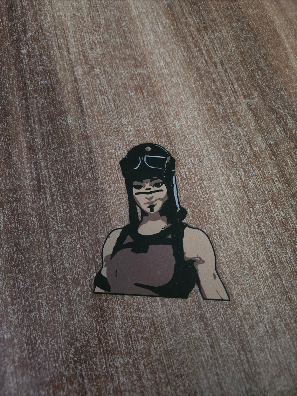 Fortnite Renegade Raider Keychain by CalipitterMakerWorld: Download ...