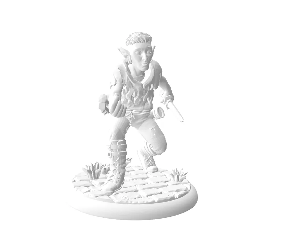 DnD Elf Rogue Mini by user_2525914997MakerWorld: Download Free 3D Models