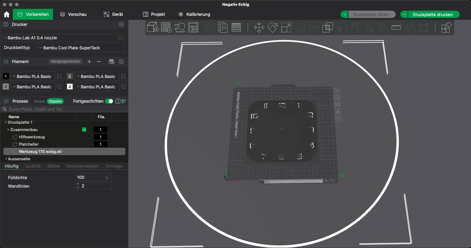 Templates for square and round watch faces - Free 3D Print Model ...