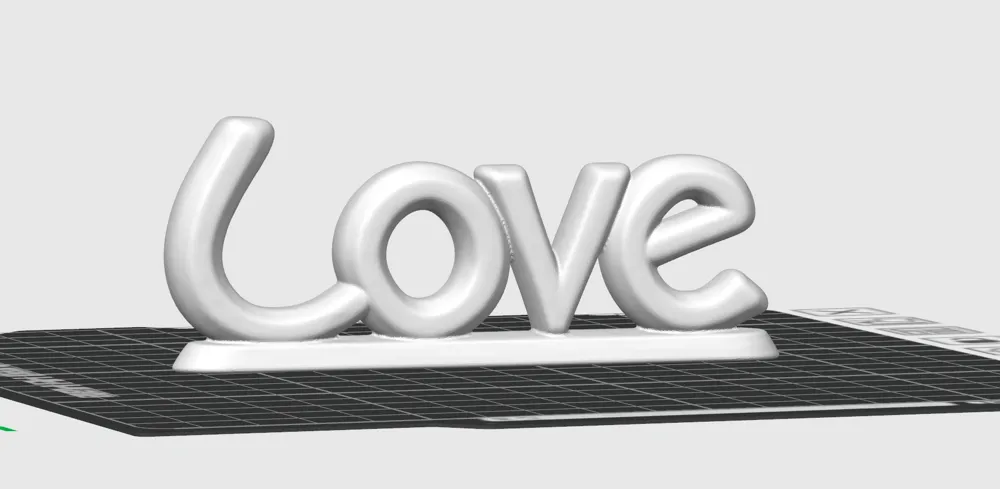 Statuette "LOVE" V2 by RuppiD - MakerWorld