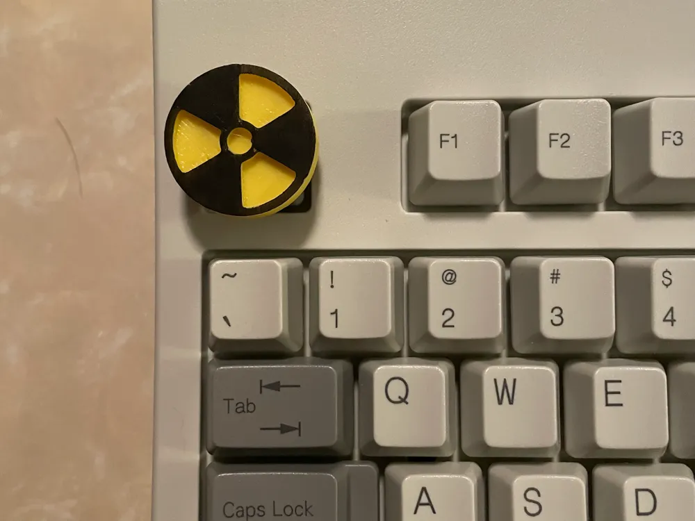 Nuke Keycap (compatible with all keyboards) Remixed by winterprinter15 ...