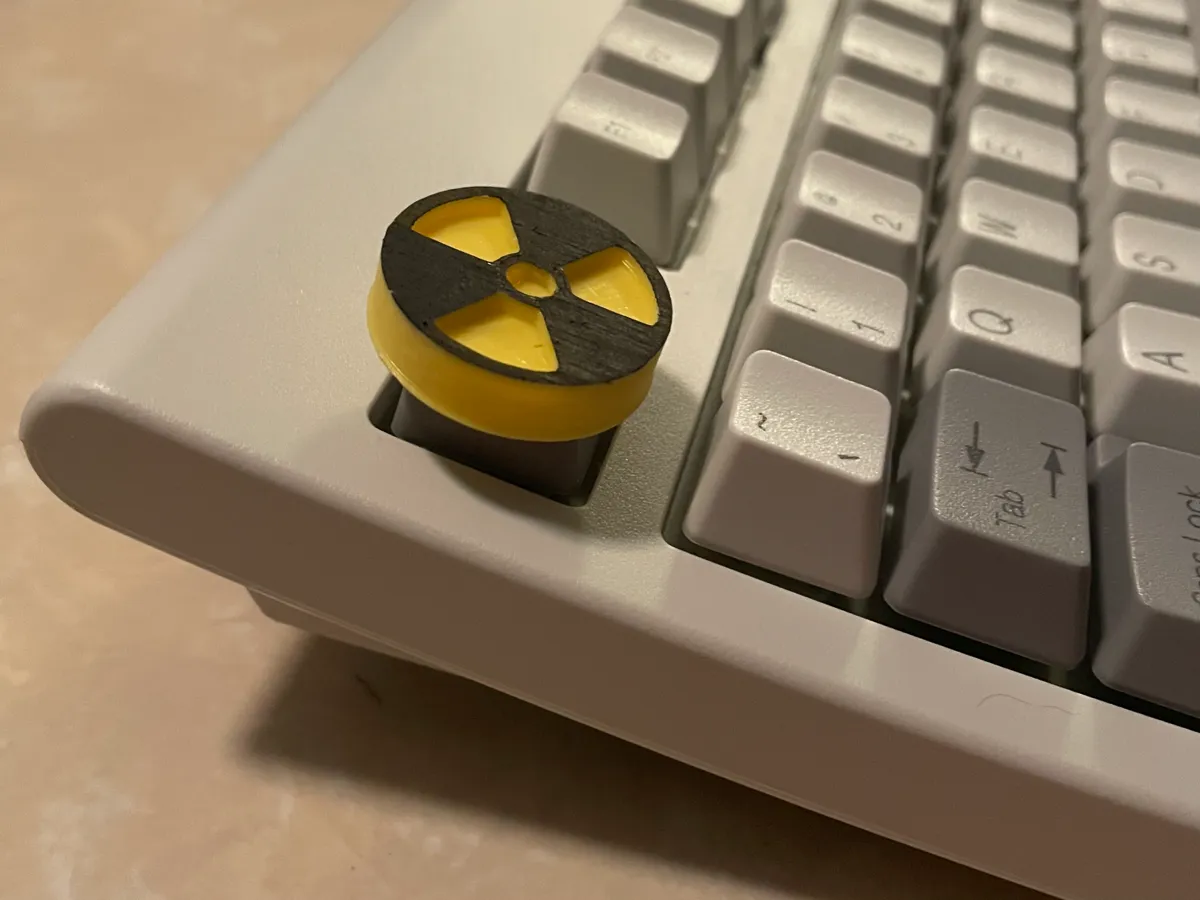 Nuke Keycap (compatible with all keyboards) Remixed by winterprinter15 ...