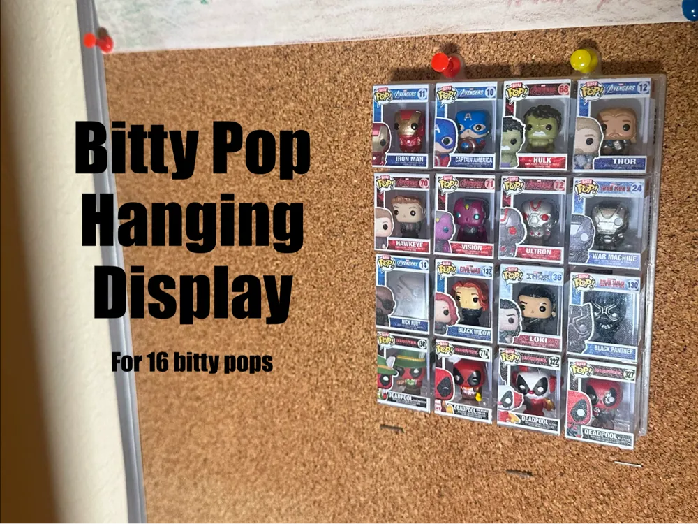 Bitty Pop Hanging Display by alatag03MakerWorld: Download Free 3D Models