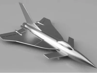 Rafael Fighter Jet by Leo3DP MakerWorld: Download Free 3D Models
