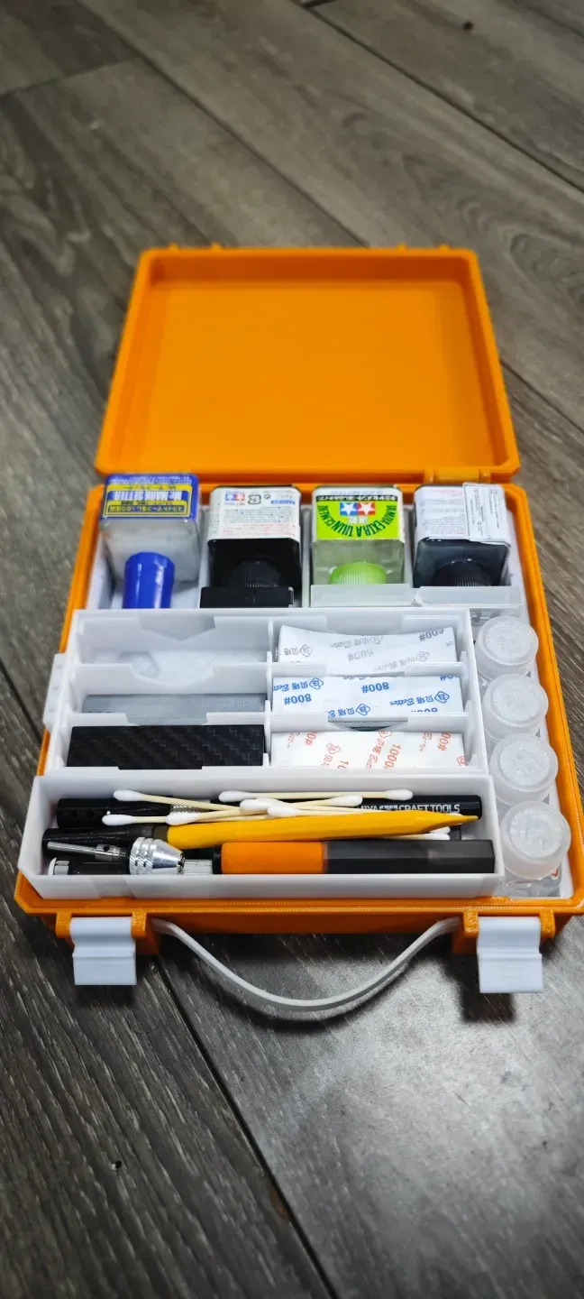 Complete Model Tool Kit Carry Case Remixed by ZXN - MakerWorld