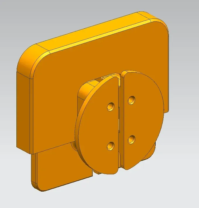 Bambu A1 Enclosure - Acrylic Door Handle and Lock Kit by user_811581829 ...