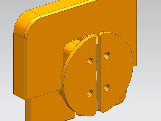 Bambu A1 Enclosure - Acrylic Door Handle and Lock Kit by user_811581829 ...