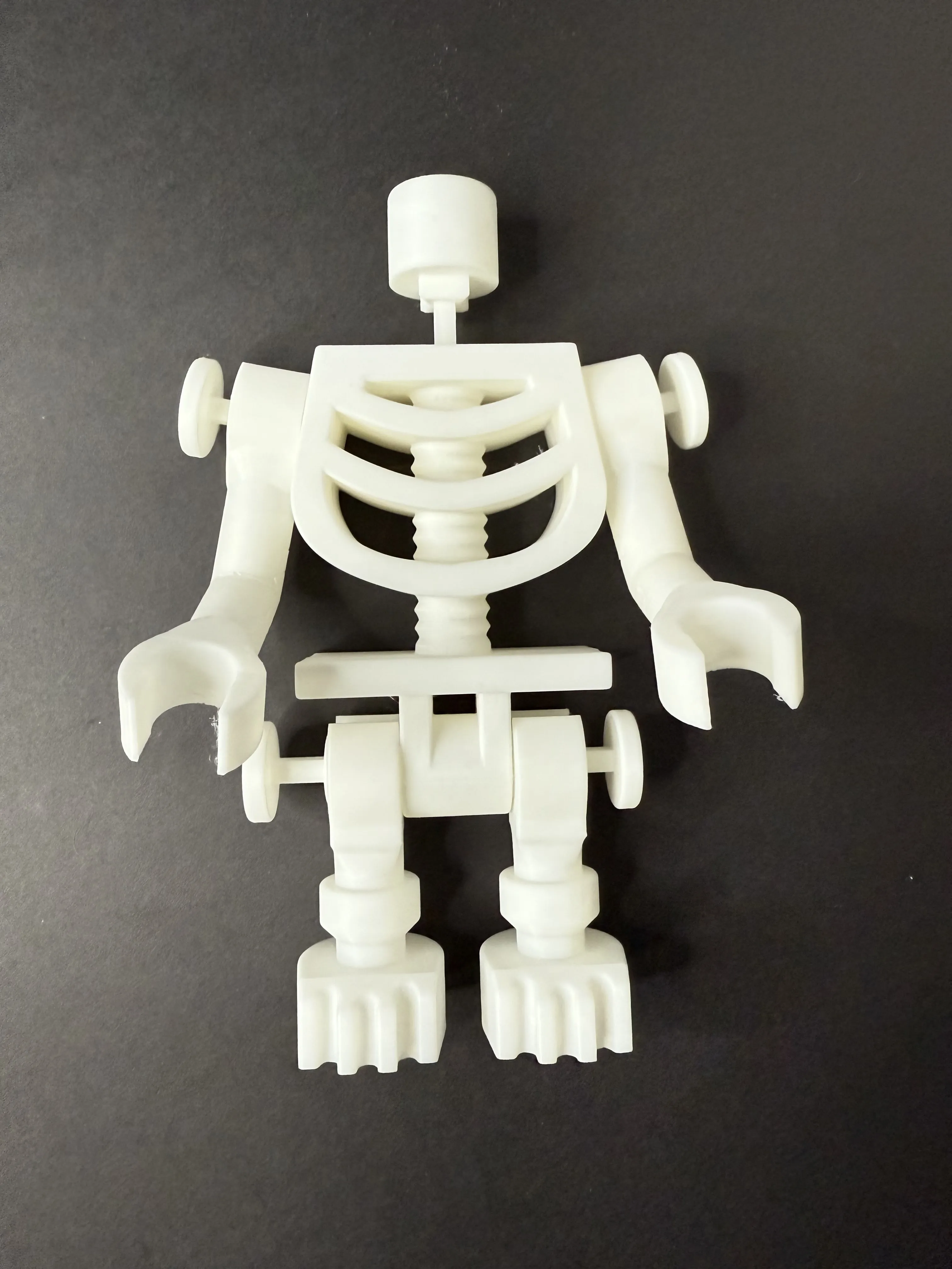 Big Brick Skeleton 500% no support - Free 3D Print Model - MakerWorld