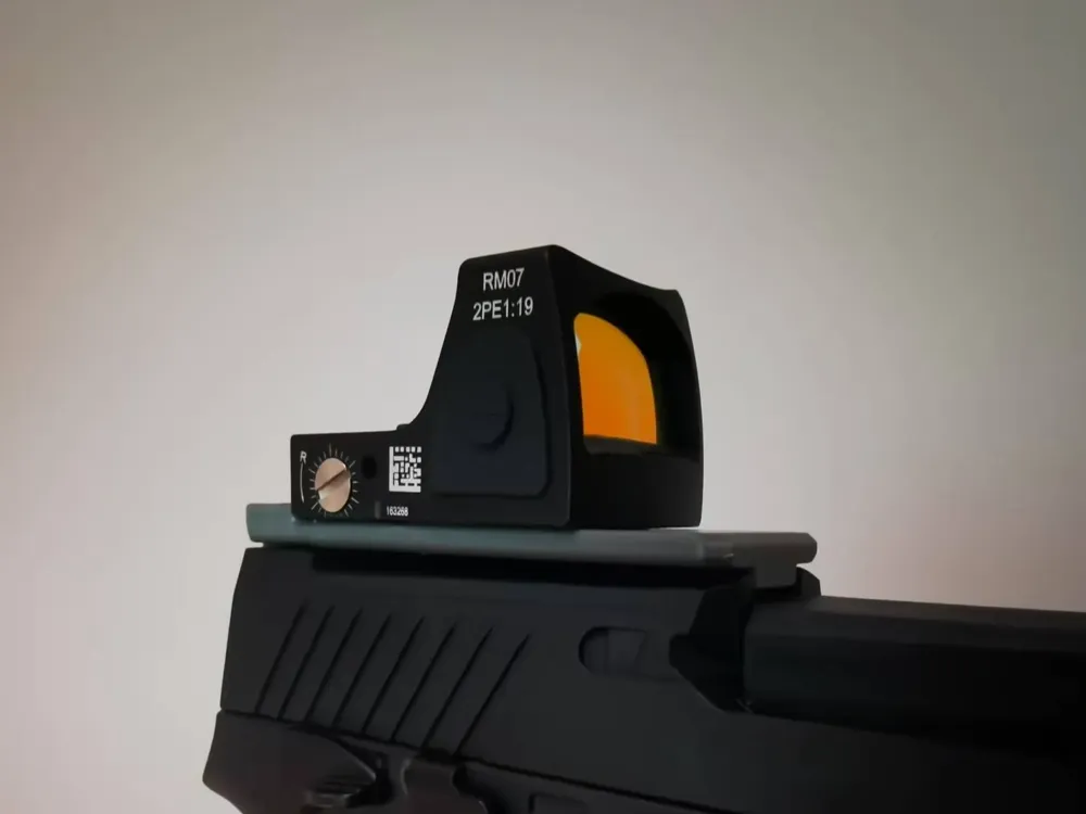 UDL P320 M17 M18 compatible RM07 red dot sight base mounting adapter ...