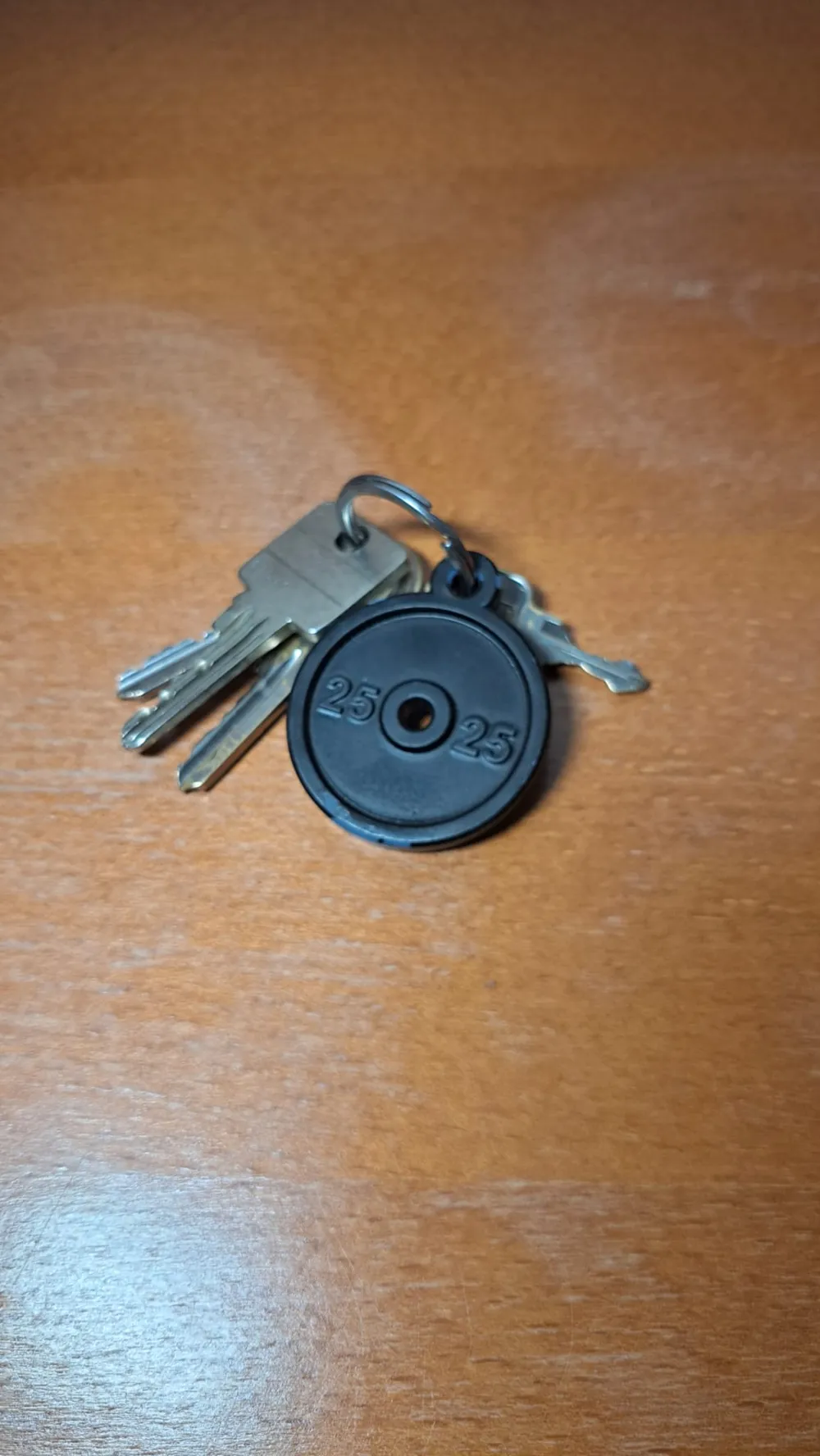 Gym weight key chain by 3dprtintree - MakerWorld