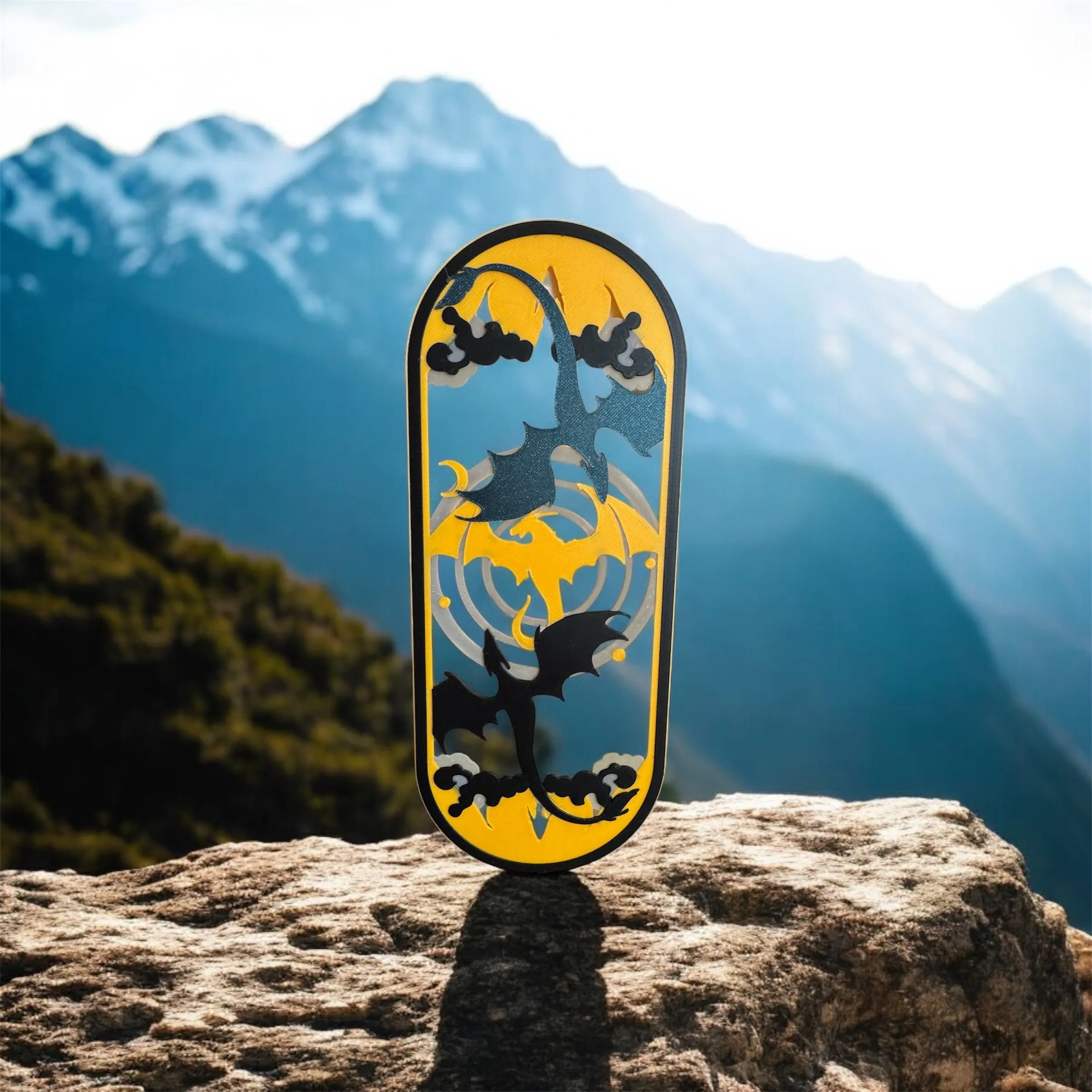 Fourth Wing Dragon Bookmark by Sandy Designs MakerWorld: Download Free 3D Models