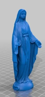 mother mary - Free 3D Print Model - MakerWorld