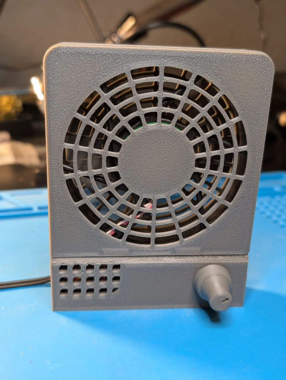 DIY Soldering Fume Blower. (Open Fan) by Vova - MakerWorld