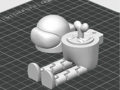 among us with articulated legs by 3d prints - MakerWorld