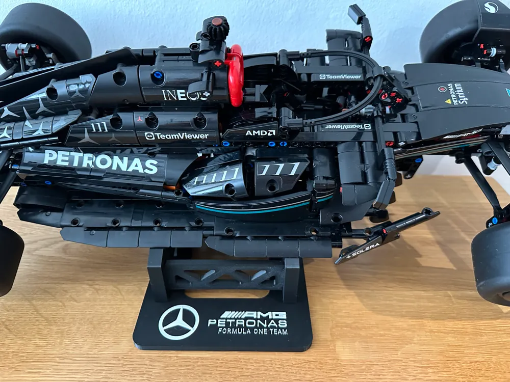 Brick F1 Mercedes Display Stand by Pepkins753 MakerWorld: Download Free ...