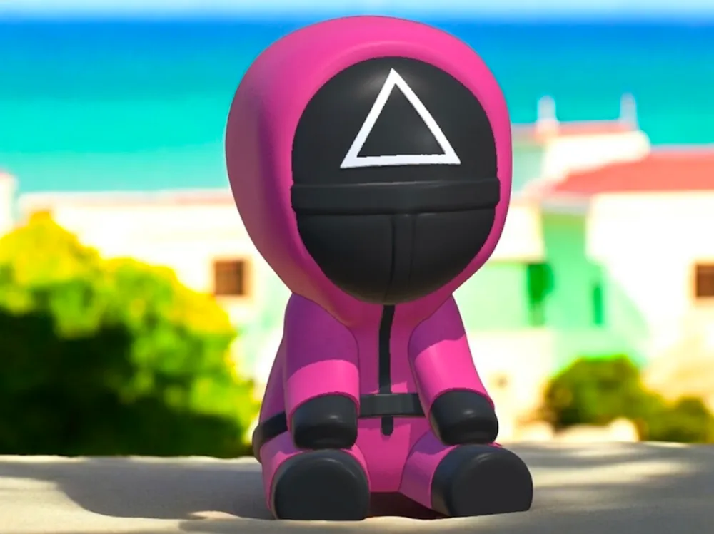 CHIBI TRIANGLE BALANCE / SQUID GAME by MYRO - MakerWorld