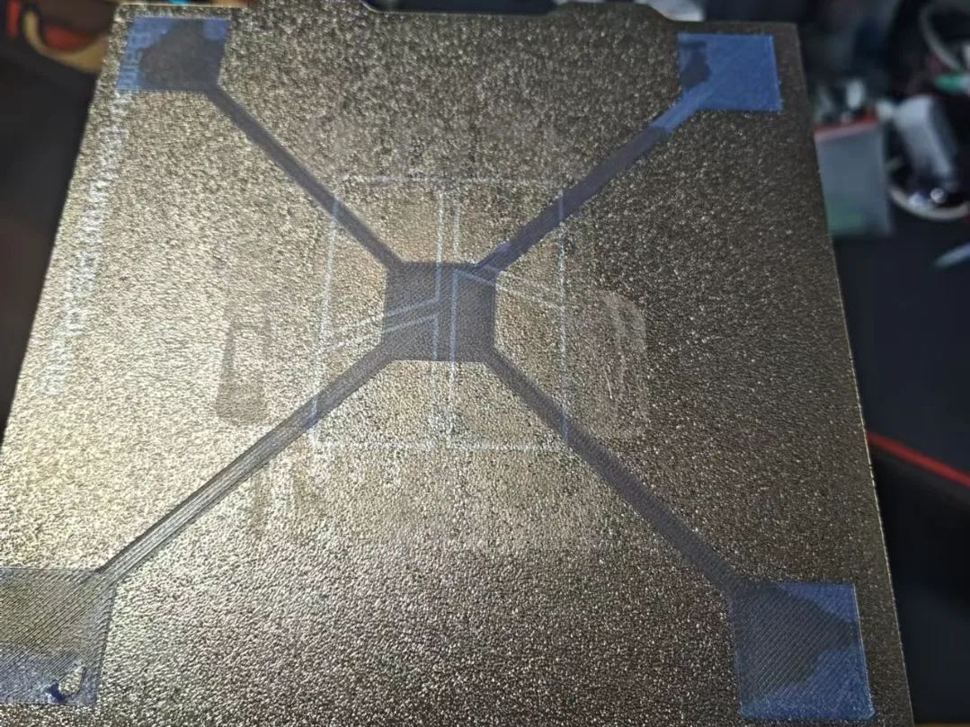 A1 mini ultra-low material consumption first layer detection. Only 1.29g, printing time 4 ...