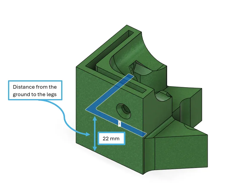 Work panel centering legs for SCULPFUN laser. by Manufactorum_3D ...