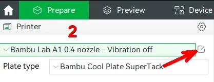 Bambulab A1 - Start vibration off - Profile/Gcode by 3dprintconst MakerWorld: Download Free 3D ...
