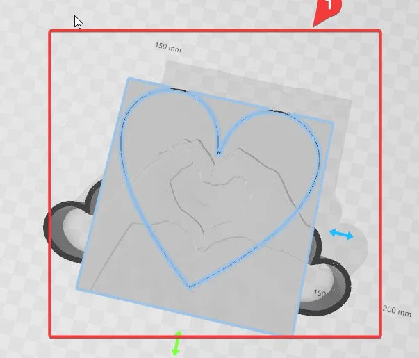 heart Lithophane Custom photos - Free 3D Print Model - MakerWorld