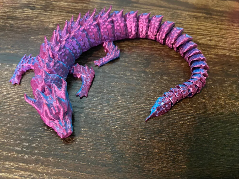 3D printed eastern themed dragon by Lemillion - MakerWorld