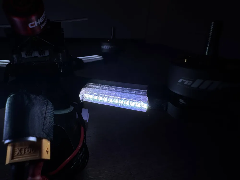 Five33 Lightswitch V2 Ultra arm cover with LED by Youfu - MakerWorld