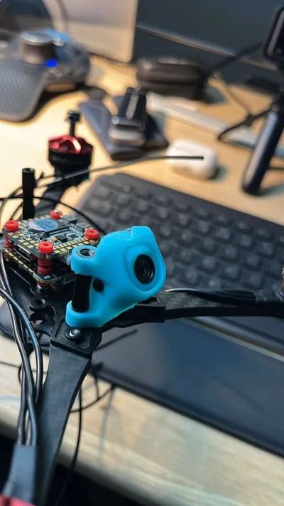 Dji O4 "lite" cam mount/case by Jul!3n76 - MakerWorld