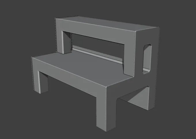 Double-layer desktop small model display stand by GaluluDesigh - MakerWorld