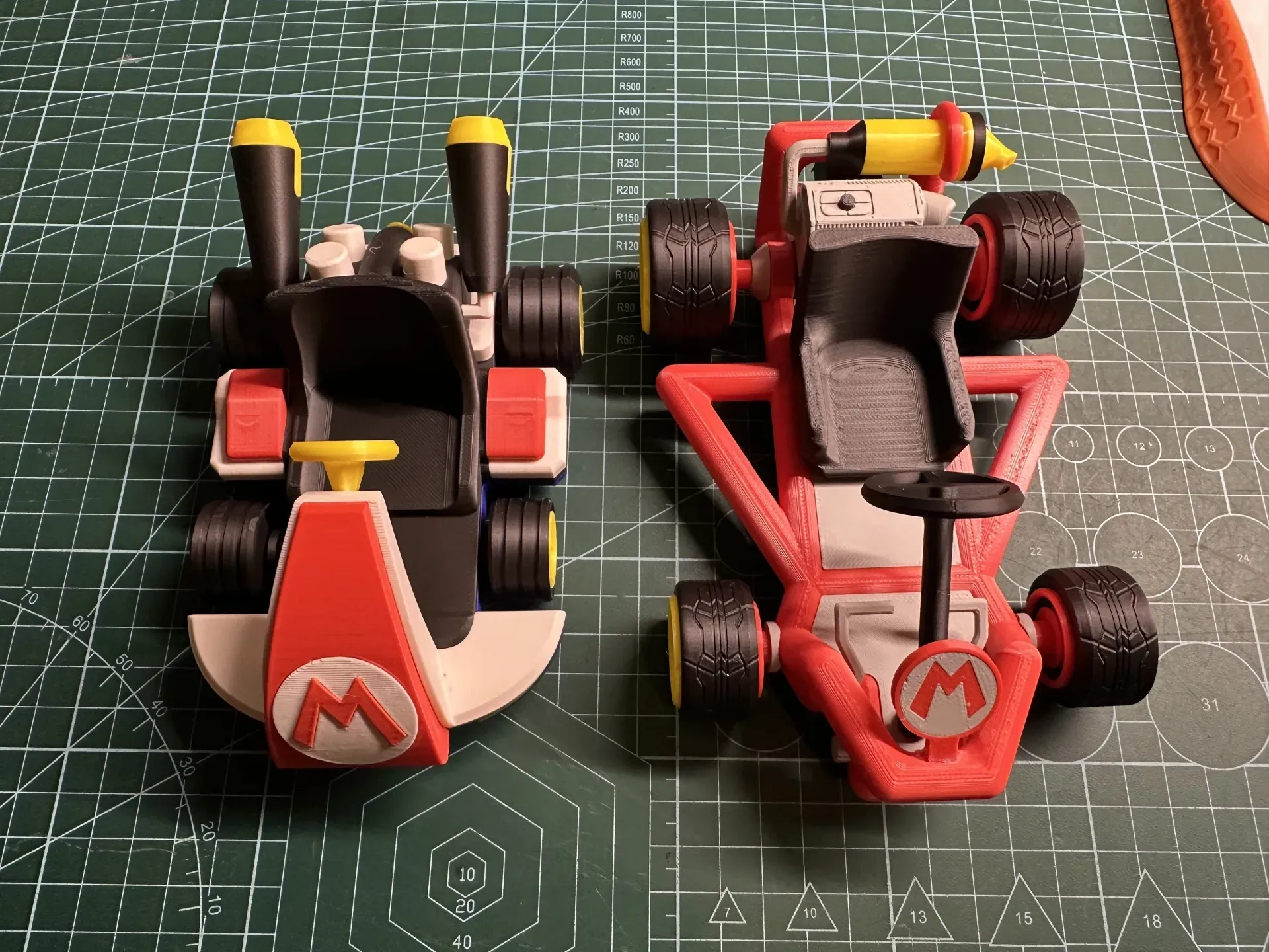 Mario Kart 8 pipe-frame kart, go-kart, assembly toy car, vehicle model ...