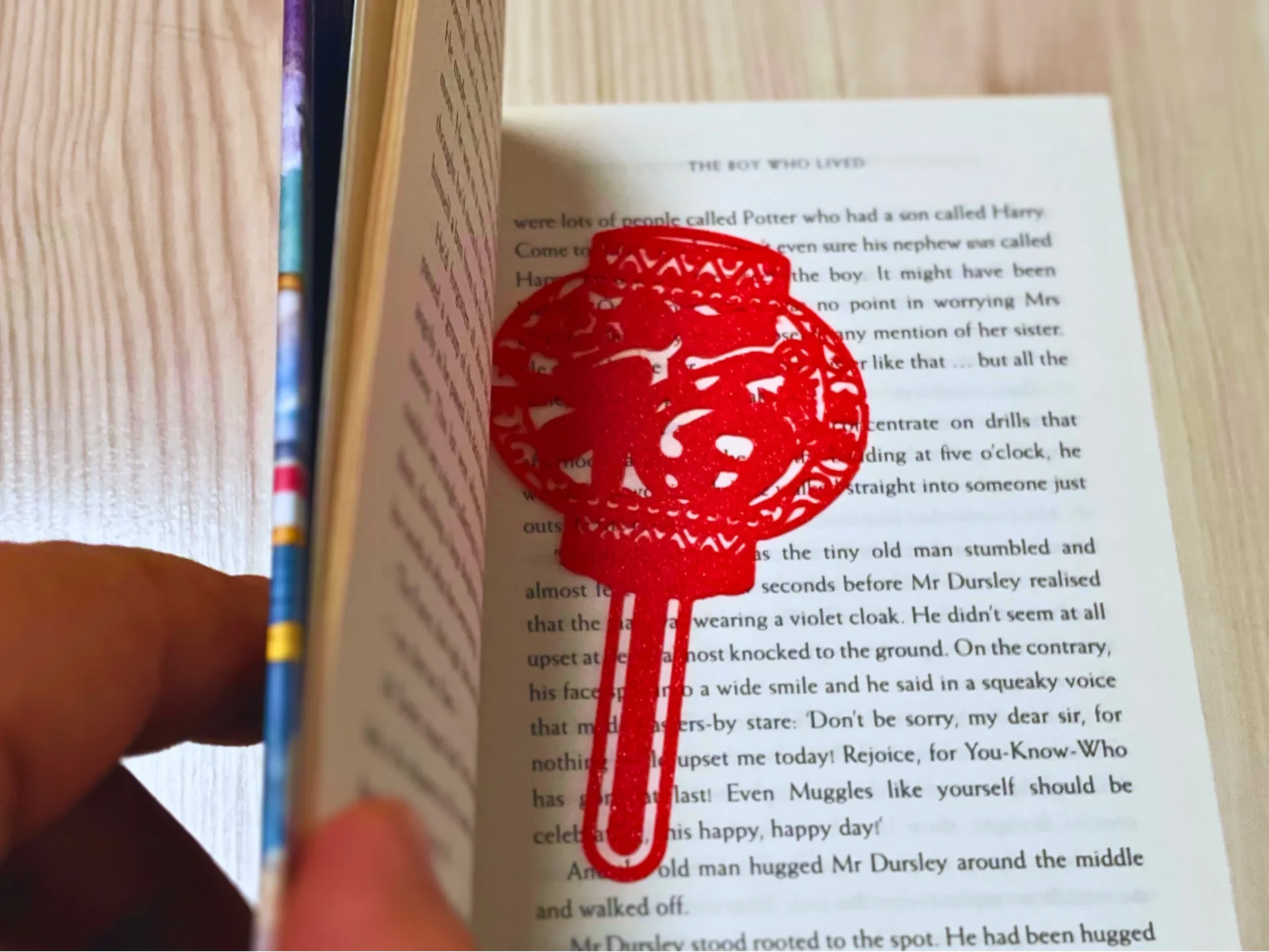 Abundant New Year Flavor and Blessings: Lantern Bookmark by KathyLi ...