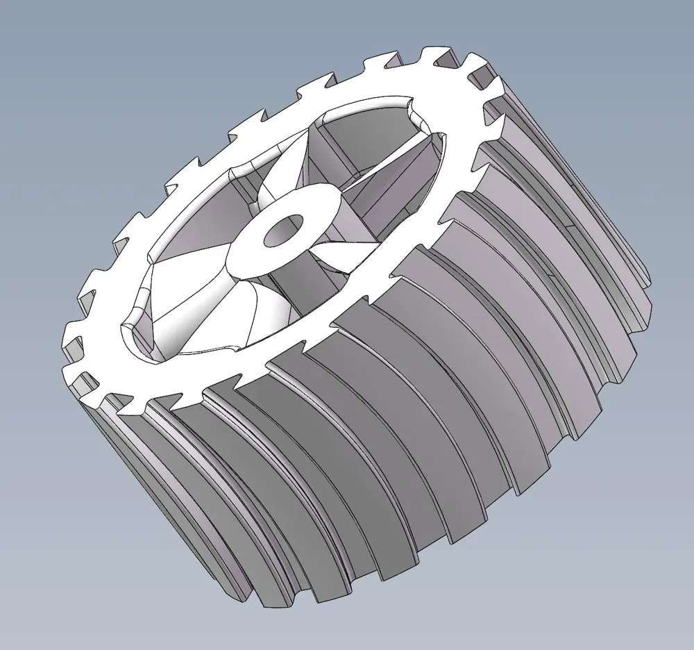 Modular Turbofan Blade_Aeroengine Blade_Easy Motor Drive by wwxxllqq ...