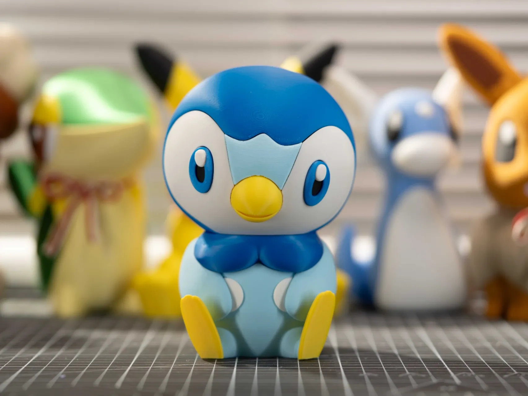 393 Piplup Sitting Pose by Ikeda MakerWorld: Download Free 3D Models