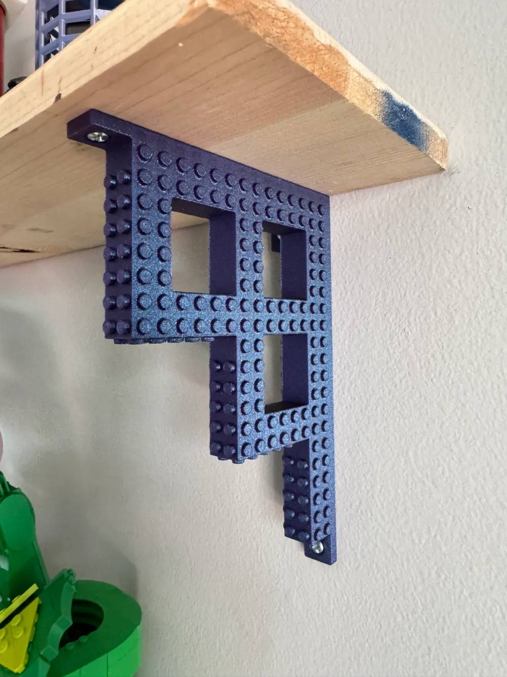 LEG0 Brick Shelf Bracket - Free 3D Print Model - MakerWorld
