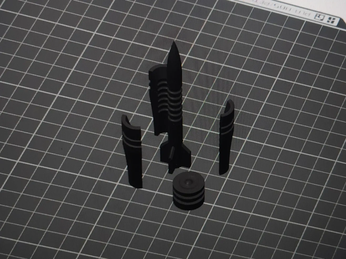 Tail Stabilized Discarding Sabot Armor-Piercing Projectile by user ...