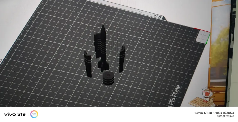 Tail Stabilized Discarding Sabot Armor-Piercing Projectile by user ...