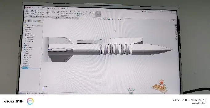 Tail Stabilized Discarding Sabot Armor-Piercing Projectile by user ...