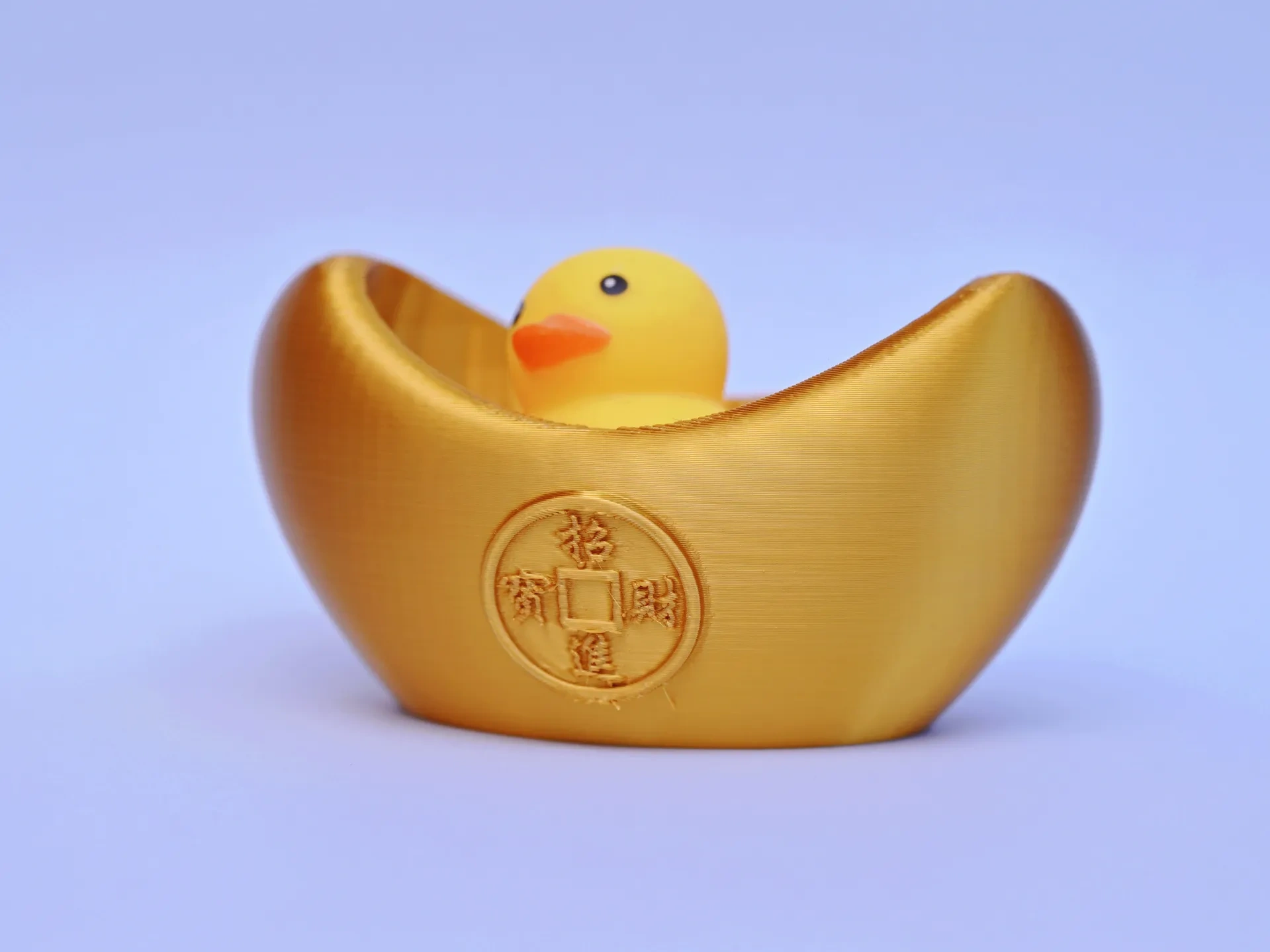 New Year Ingot Candy Dish by cecily - MakerWorld