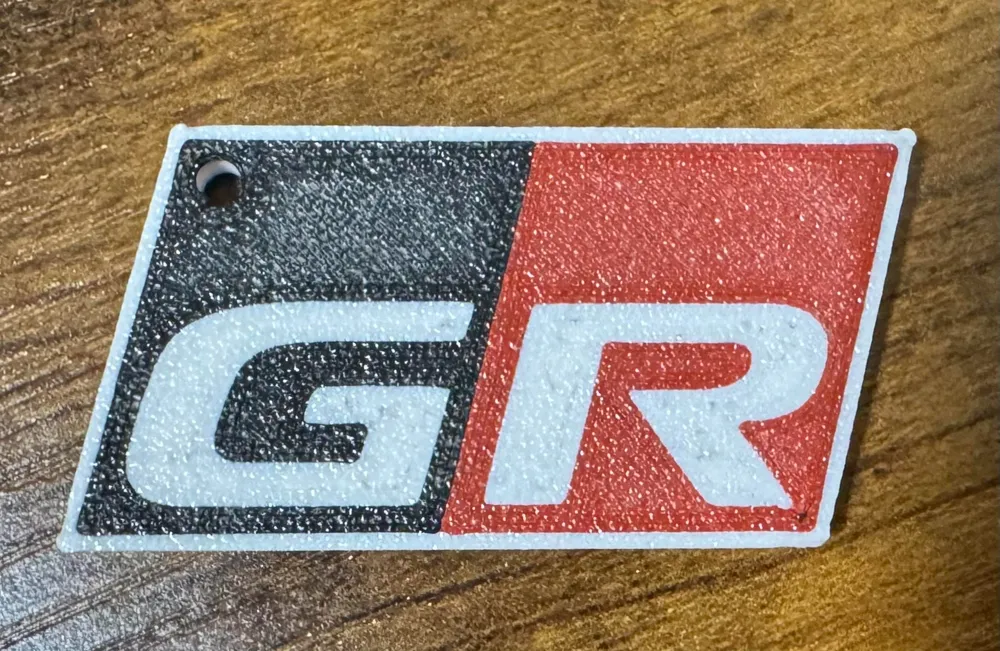 Gazoo Racing Logo Keychain by Gage Conrad - MakerWorld