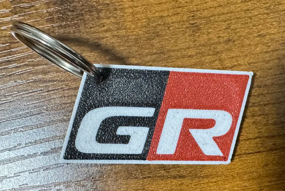 Gazoo Racing Logo Keychain by Gage Conrad MakerWorld: Download Free 3D ...