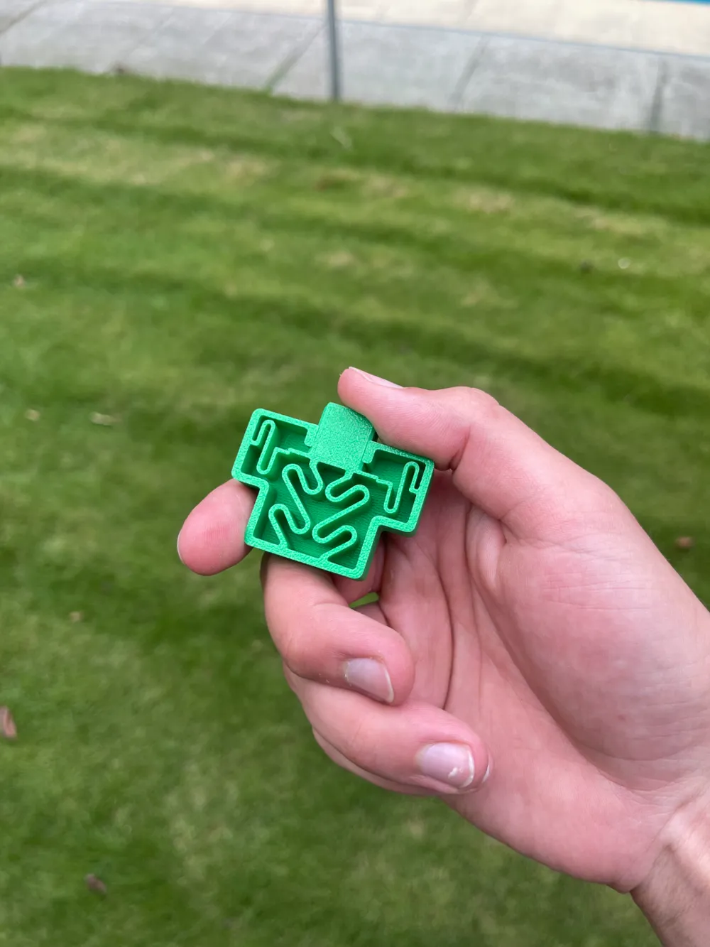 Double Clicky Fidget Push Button by MaxMMakerWorld: Download Free 3D Models