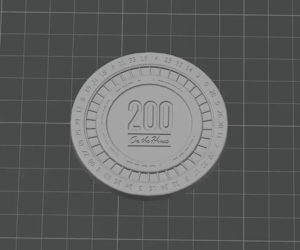 Fallout: New Vegas Platinum Chips by 喵仙人本喵 - MakerWorld