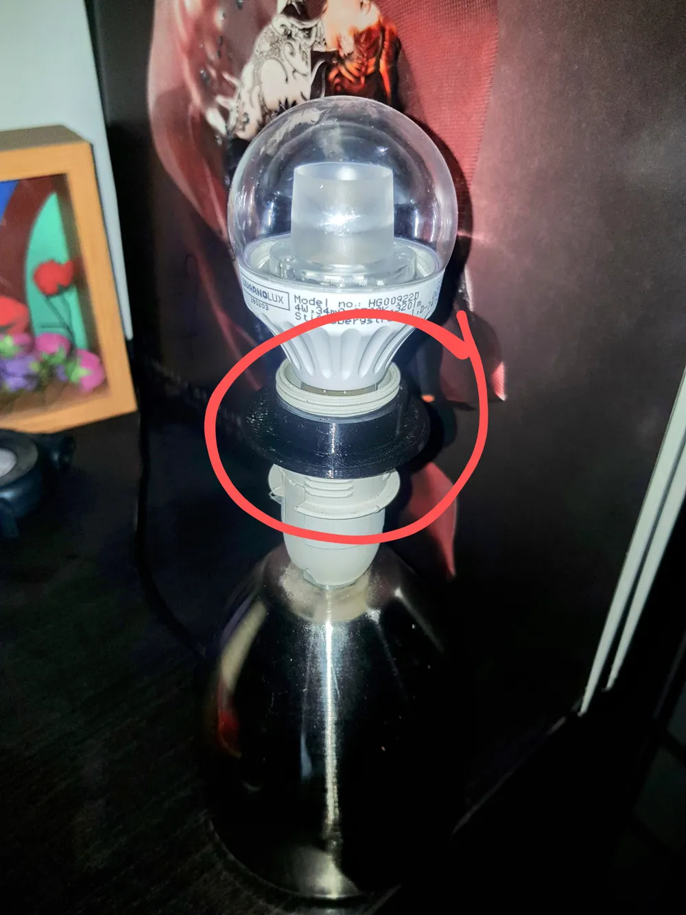 E14 Lamp Socket Ring Nut Screw by FC2M3D - MakerWorld