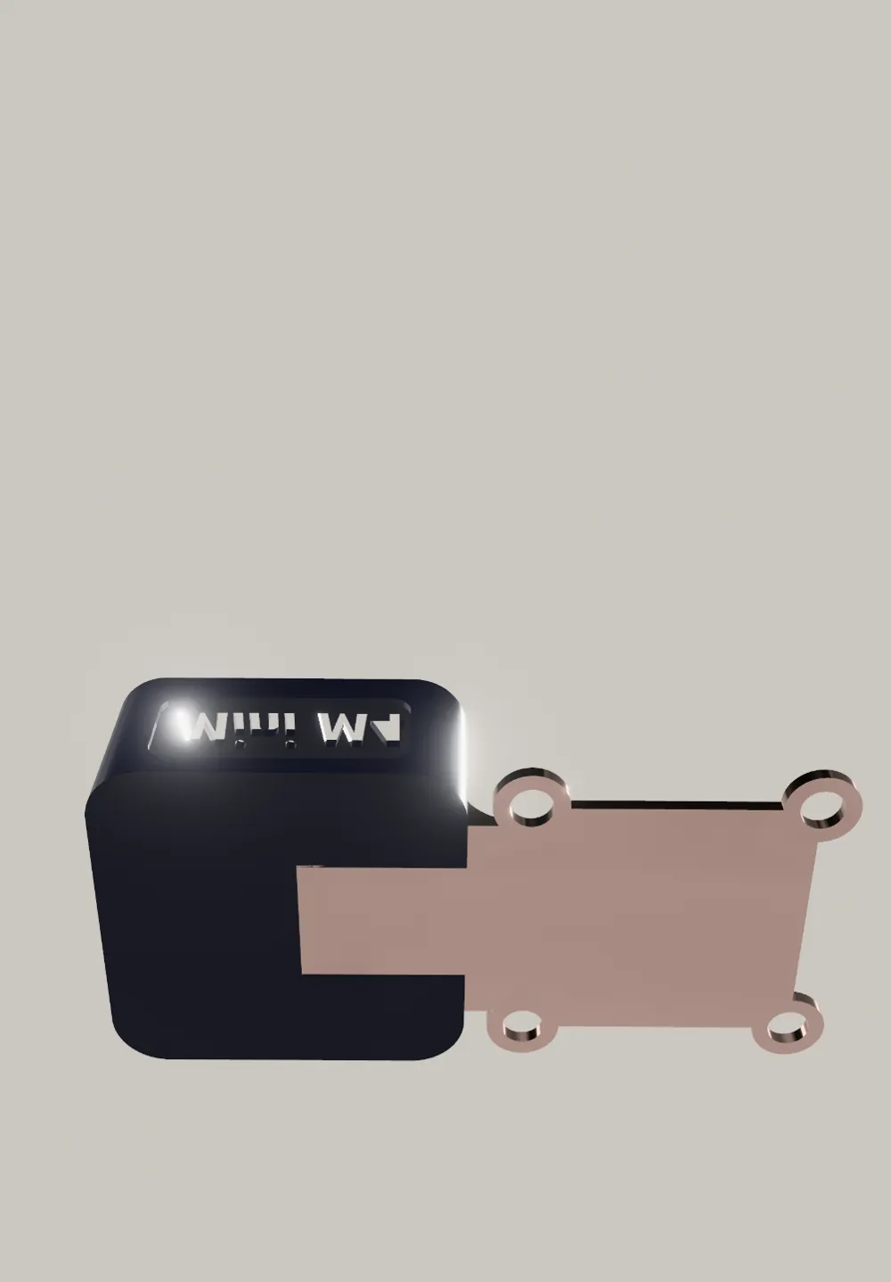 Mac Mini M4 mount adapter for VESA 100mm x 100mm by BStamps MakerWorld ...